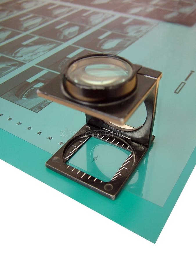 Magnifying glass stock image. Image of look, printer, offset - 2630315