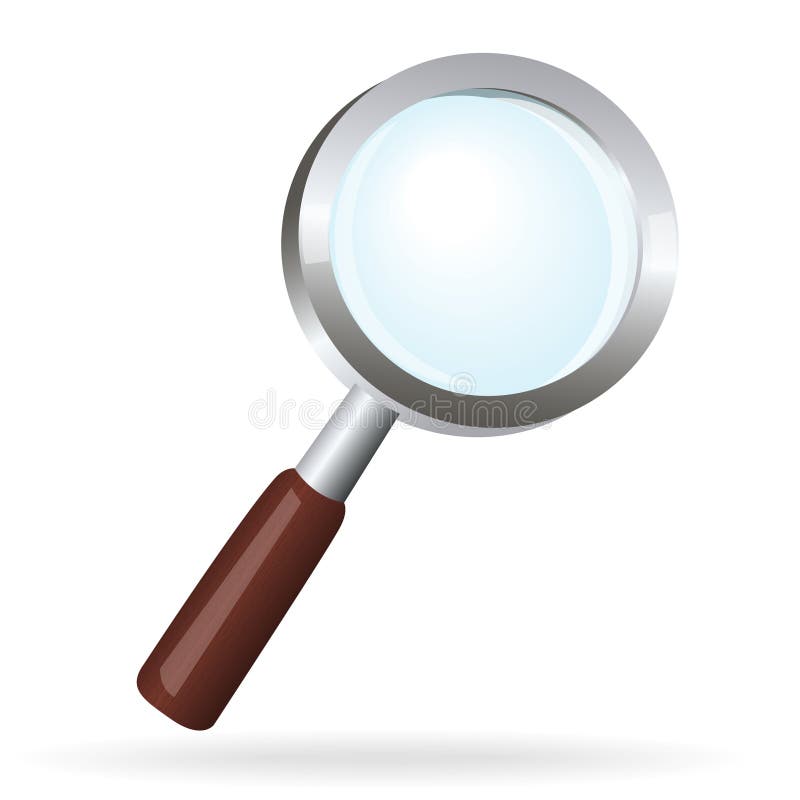 Hand mirror stock vector. Illustration of hand, glass - 14576366