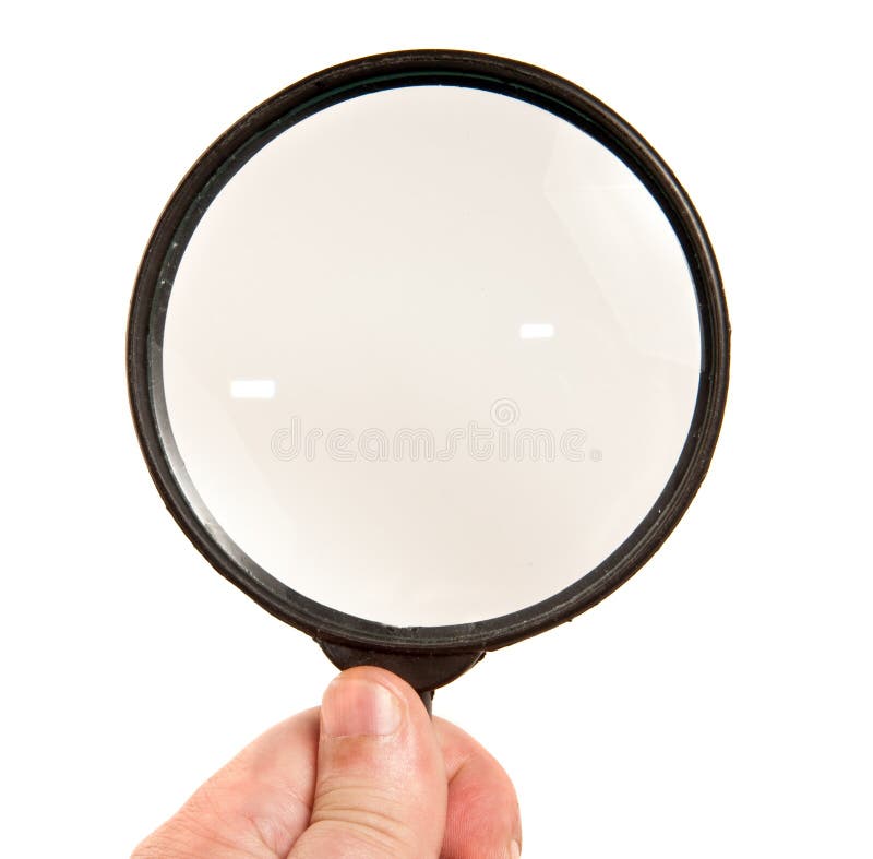 Magnifying Glass with Path stock photo. Image of focus - 4734784