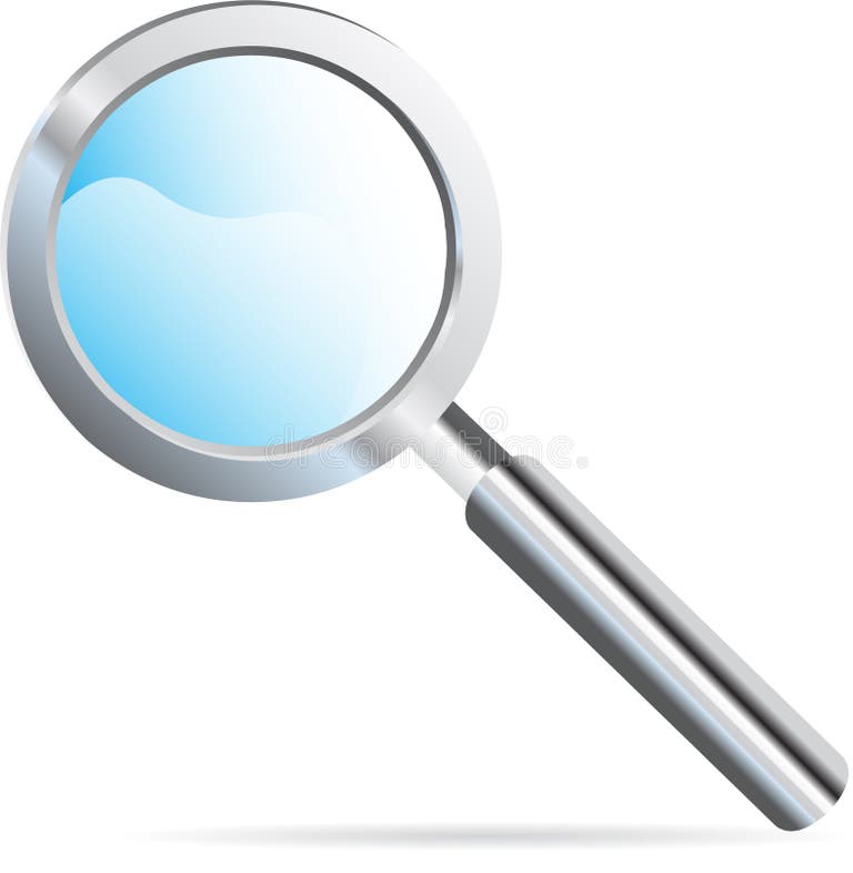 Magnifying Glass Clip Art Stock Illustrations – 3,691 Magnifying Glass ...