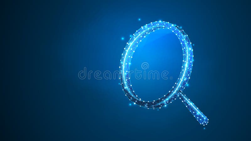 Magnifying Glass. Analysis, Search Symbol. Business, Science, Internet ...