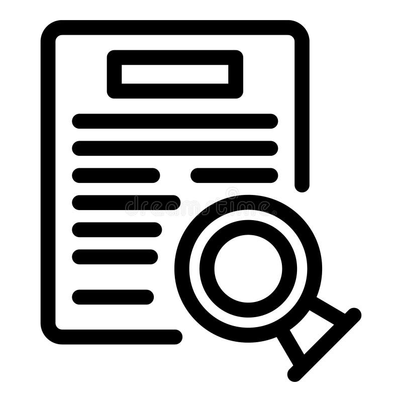 Magnifying Glass Analyzing Document for Fraud Detection and ...