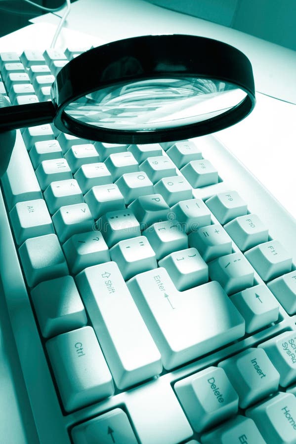 Magnifying Glass, Button, Key Stock Image - Image of mobility ...