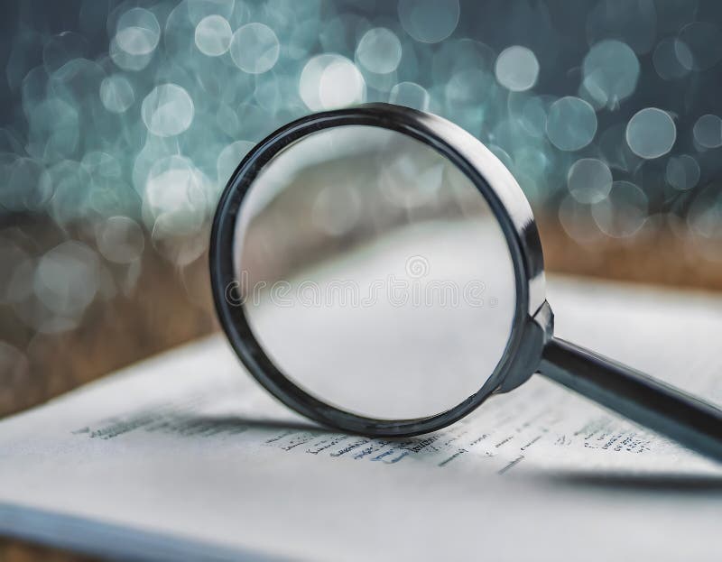 Magnifying Glass, Concept of Information Search and Document ...