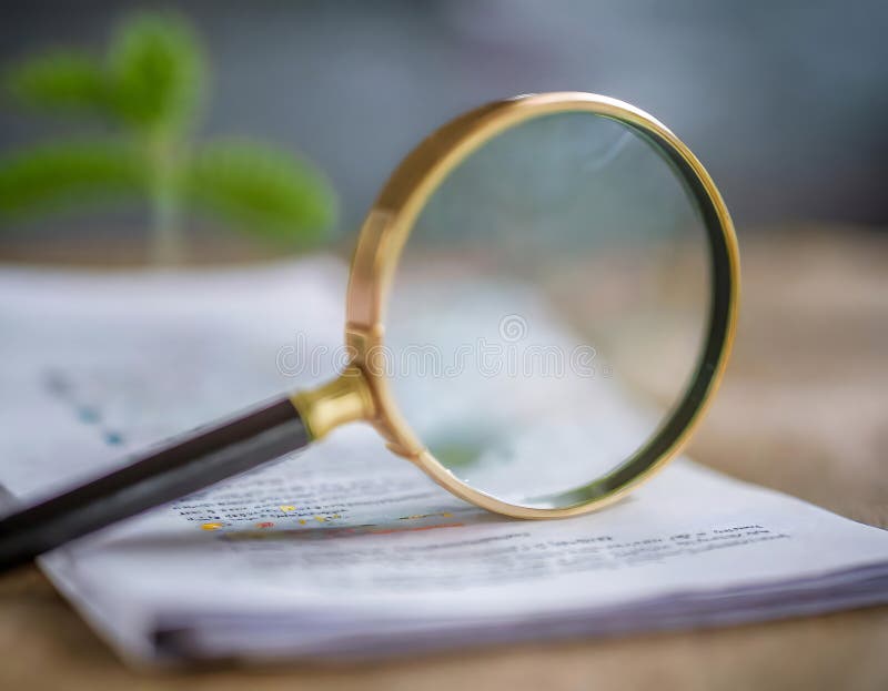 Magnifying Glass, Concept of Information Search and Document ...