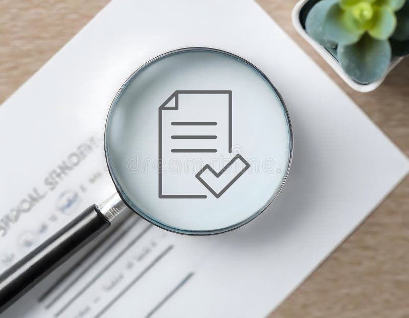 Magnifying Glass, Concept of Information Search and Document ...