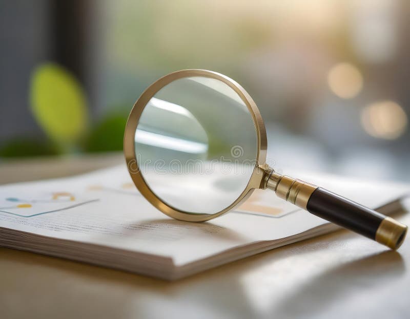 Magnifying Glass, Concept of Information Search and Document ...