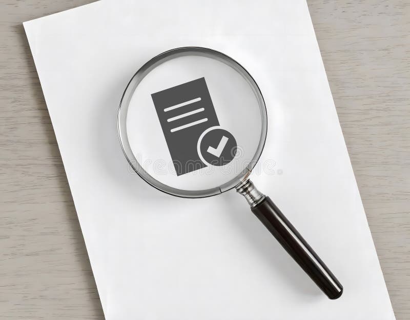 Magnifying Glass, Concept of Information Search and Document ...