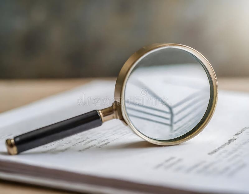 Magnifying Glass, Concept of Information Search and Document ...