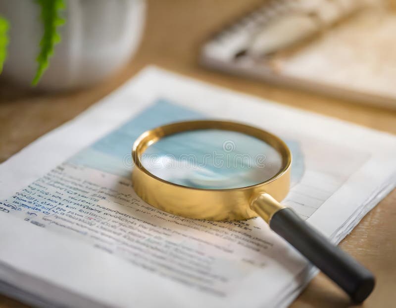 Magnifying Glass, Concept of Information Search and Document ...