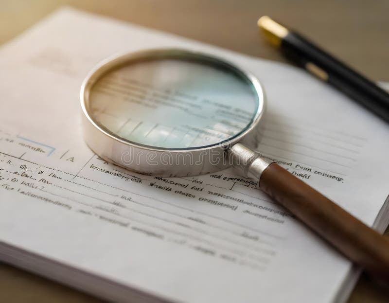 Magnifying Glass, Concept of Information Search and Document ...