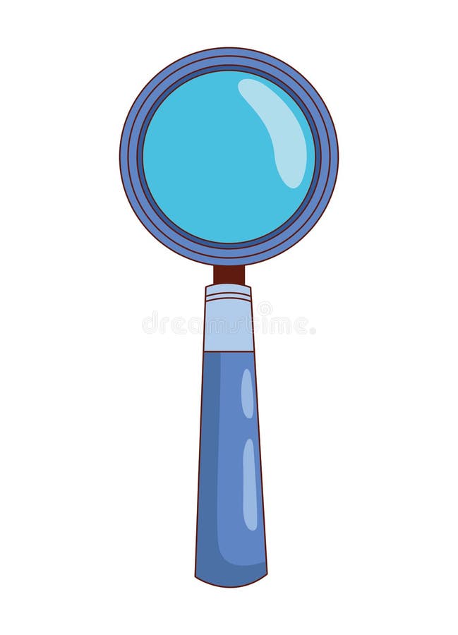 Magnifying glass device stock vector. Illustration of isolated - 217104917