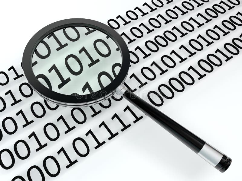 Magnifying glass stock illustration. Illustration of material - 56048248