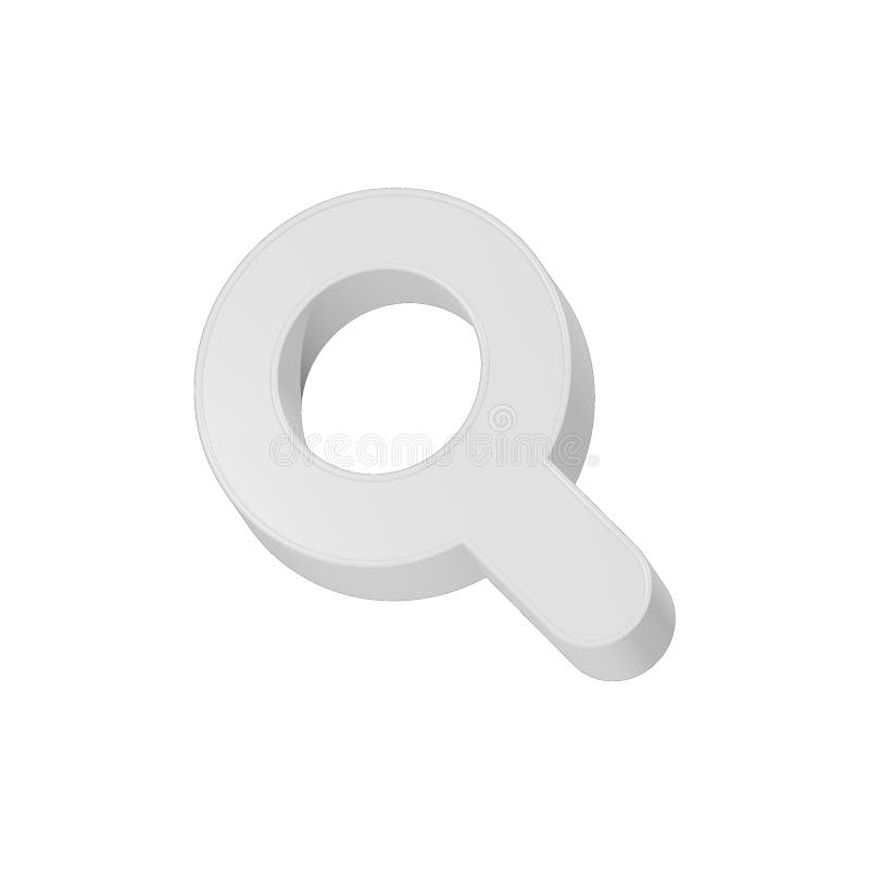 Magnifying Glass. Discovery, Research, Search, Analysis Concept. 3d ...