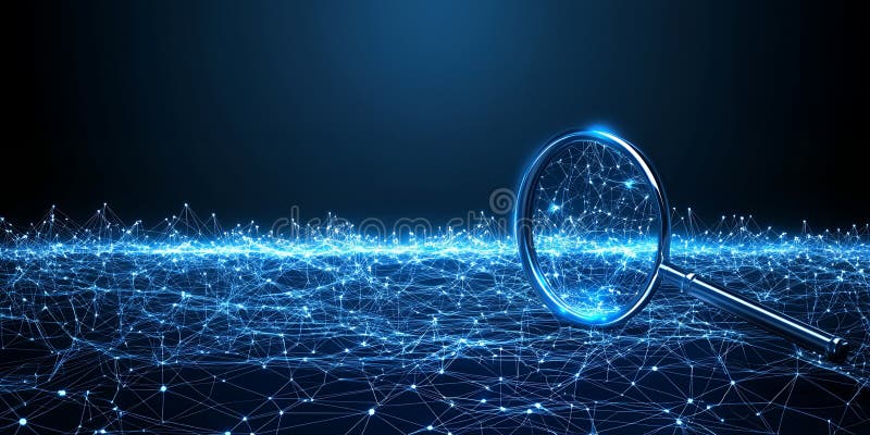 Magnifying Glass Exploring Digital Network Connections Abstract ...