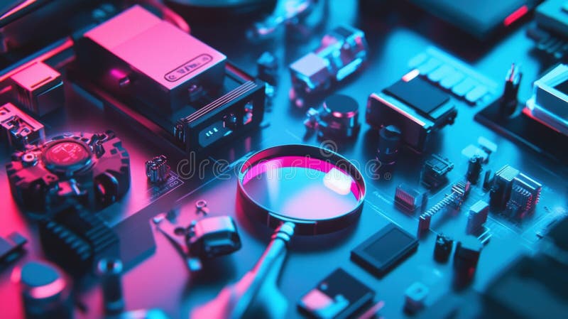 Magnifying Glass Exploring Innovative Manufacturing Process of ...