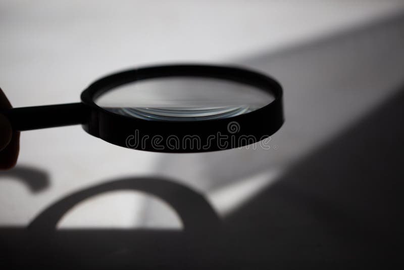 Magnifying Glass with Find Illustrations and Keyboard Stock Image ...