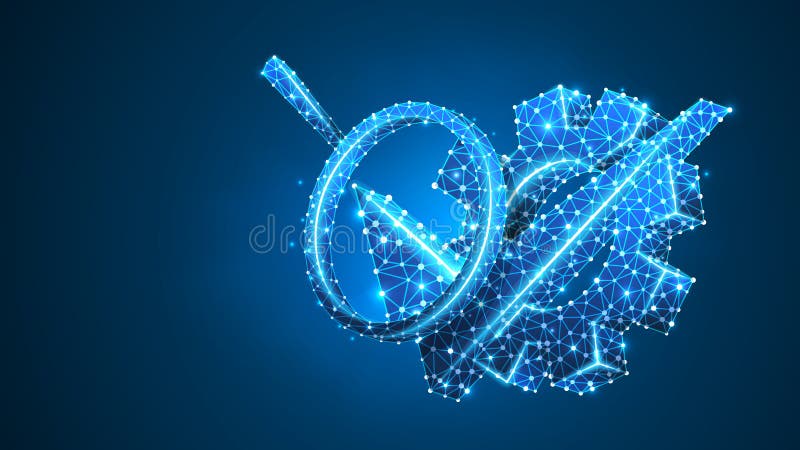 Blue Check Mark Triangle Stock Illustrations – 187 Blue Check Mark ...