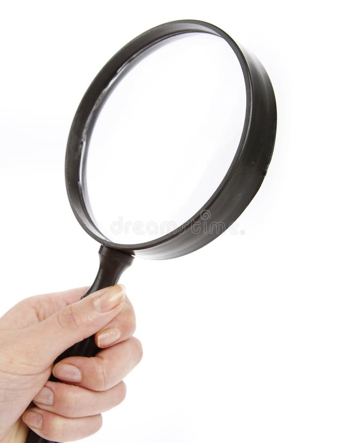 Magnifying Glass Plain Background Stock Photos - Free & Royalty-Free ...