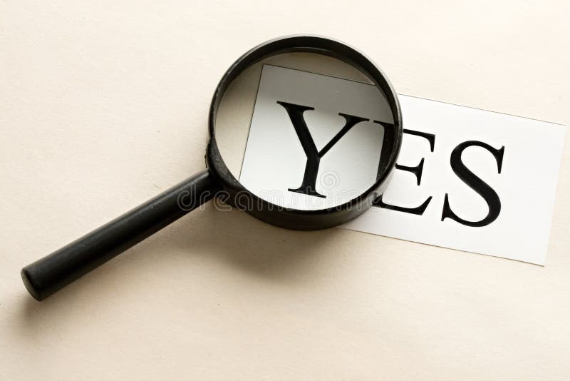 Magnifying glass in hand stock image. Image of zoom, analyzing - 32681593