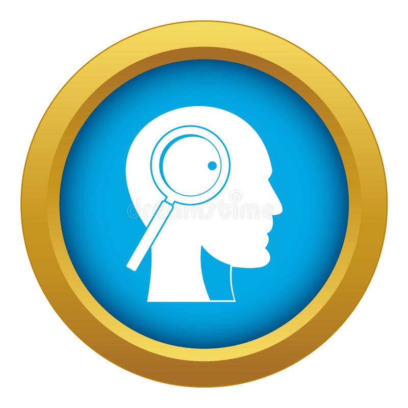 Magnifying Glass Brain Icon Stock Illustrations – 1,395 Magnifying ...