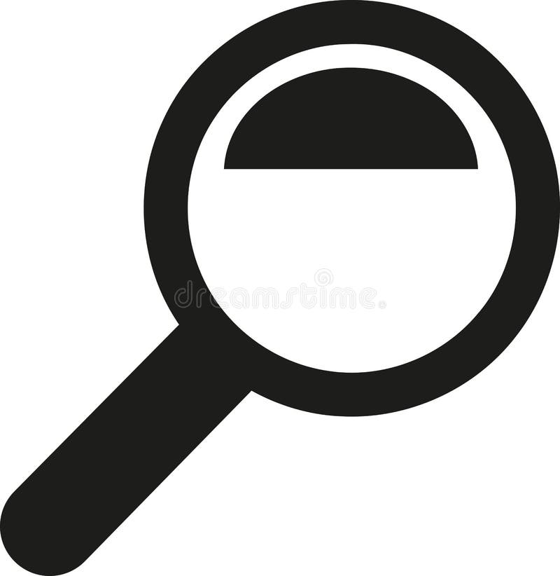 Magnifying Glass Pictogram Stock Illustrations – 12,365 Magnifying ...