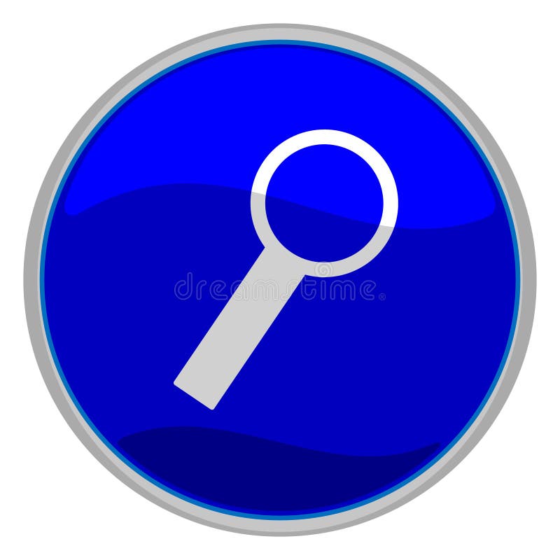Blue Glass Icon Magnifying Stock Illustrations – 14,300 Blue Glass Icon ...