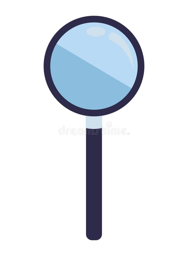 Magnifying Glass Icon Cartoon Isolated Stock Vector - Illustration of ...
