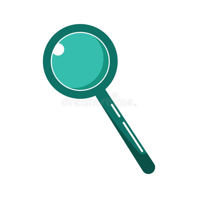 Magnifying Glass Icon, Magnifier or Loupe Sign Vector Stock ...