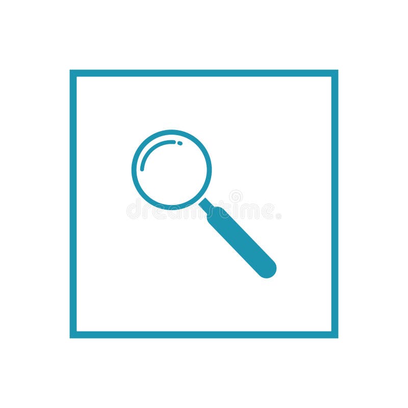 Magnifying glass stock illustration. Illustration of science - 165263173