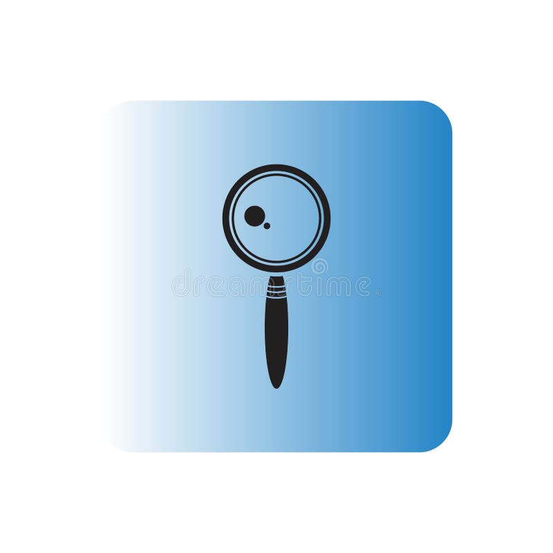 Magnifying glass stock vector. Illustration of view - 165510058