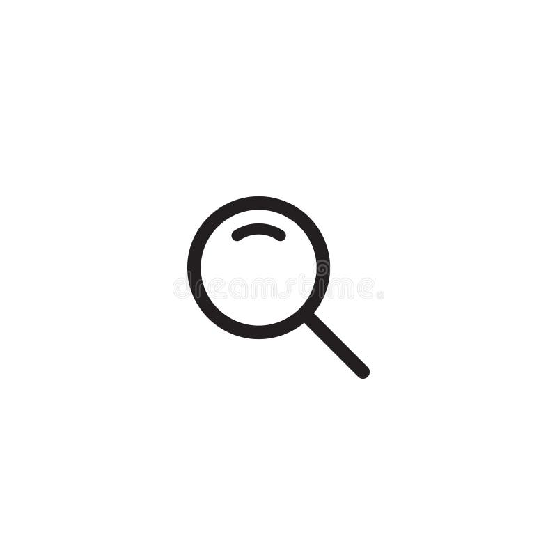 Magnifier Icon Vector in Trendy Style. Search Symbol Illustration Stock ...