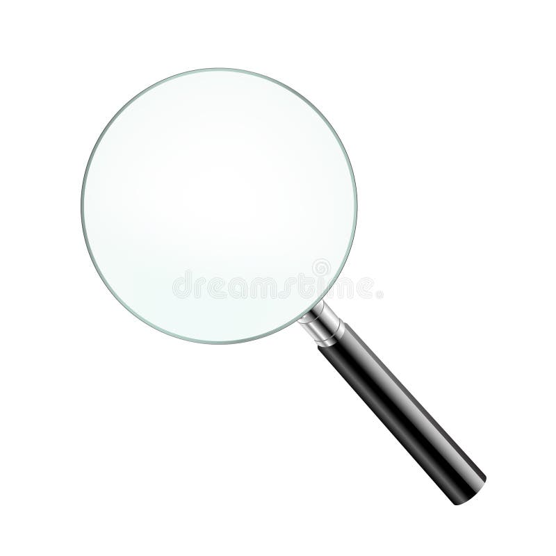 Magnifying Glass Isolated Stock Vector Illustration Of Lens 293564021