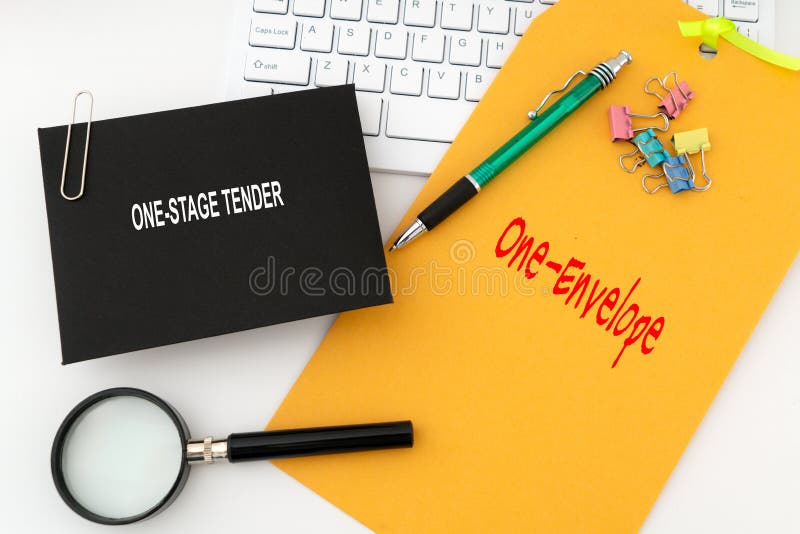 Photo Illustration for Type of Tender Procedure Called One Stage Tender ...
