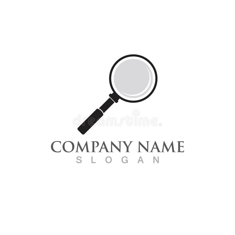Magnifying Glass Icon. Logo Element Illustration.magnifying Glass ...