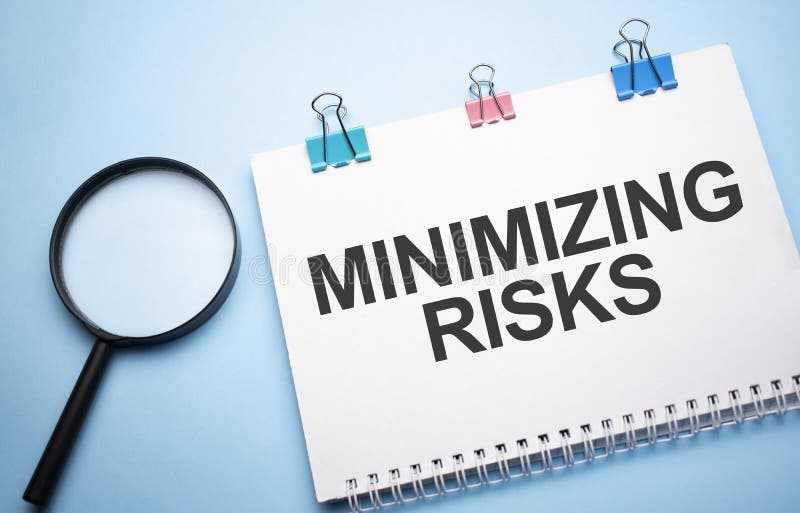 Magnifying Glass Loupe with Sign Minimizing Risks on the Paper Notepad ... Magnifying Glass Loupe with Sign Minimizing Risks on the Paper Notepad ...