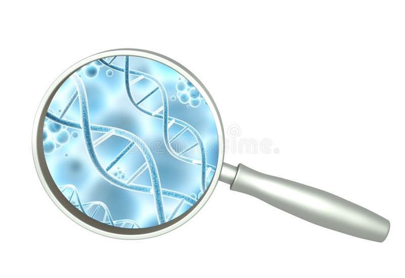 Magnifying Glass Dna Stock Illustrations – 3,682 Magnifying Glass Dna ...