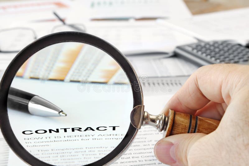 Legal contract stock photo. Image of glass, contract - 16557934