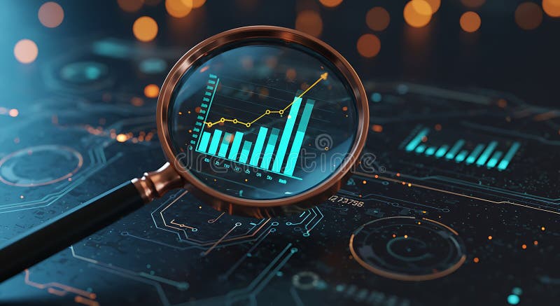 Magnifying Glass Over Digital Data Analytics - Insights into Growth ...
