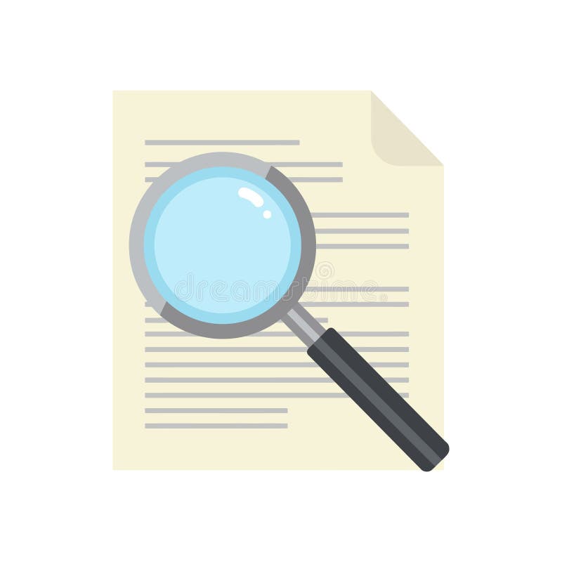 Magnifying Glass Over Document Searching for Information Vector ...