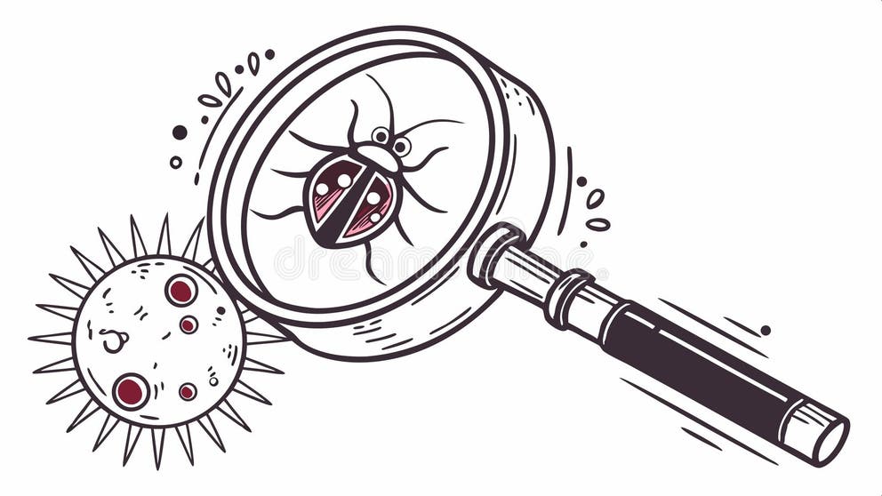 Bug Investigation Stock Illustrations – 795 Bug Investigation Stock ...