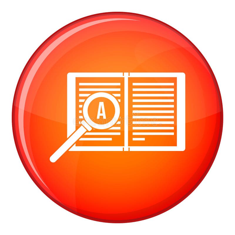 Magnifying Glass Over Book Stock Illustrations – 268 Magnifying Glass ...