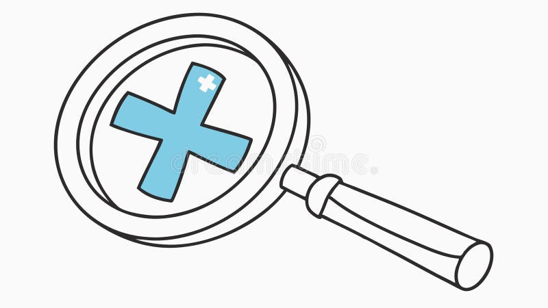 Magnifying Glass with Plus Zoom in and Enlarge Symbol Generative AI ...