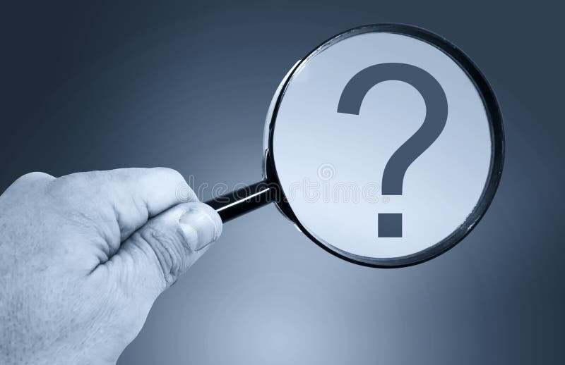 Magnifying Glass and a Question Mark Stock Photo - Image of look ... Magnifying Glass and a Question Mark Stock Photo - Image of look ...