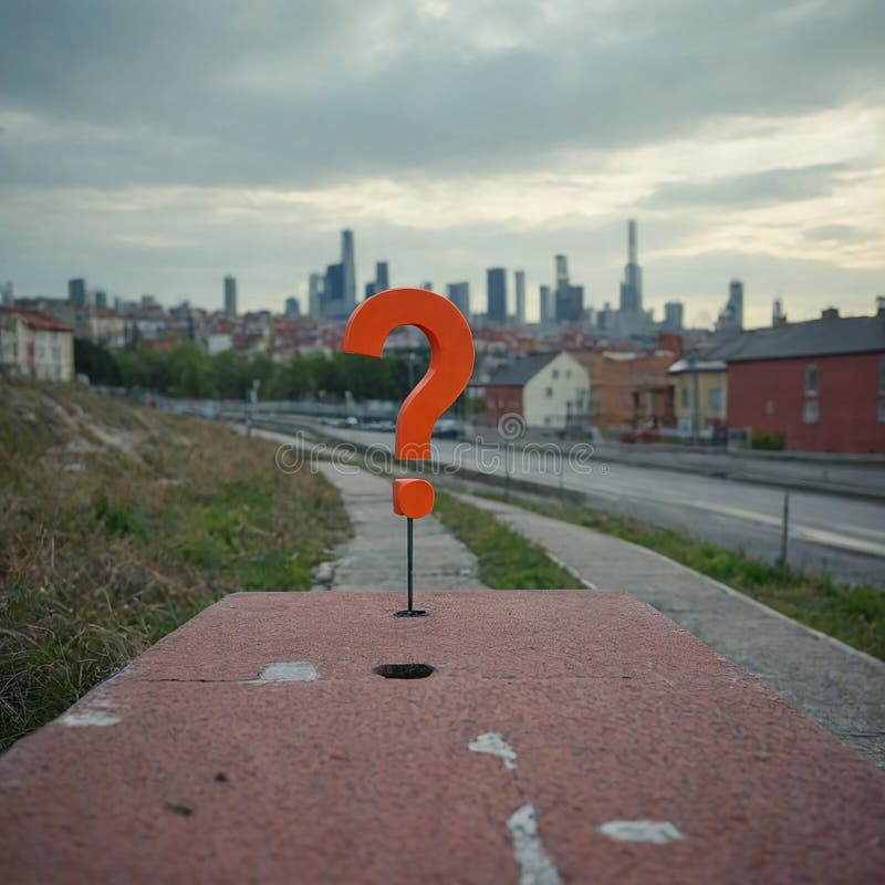 Magnifying Glass and Question Mark Signs on Blue Background. Searching ...