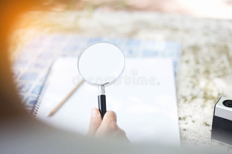Magnifying Glass for Reading and Discovering the Small Things Stock ...