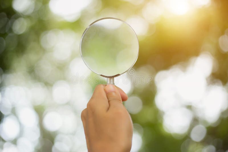 Magnifying Glass for Reading and Discovering the Small Things Stock ...