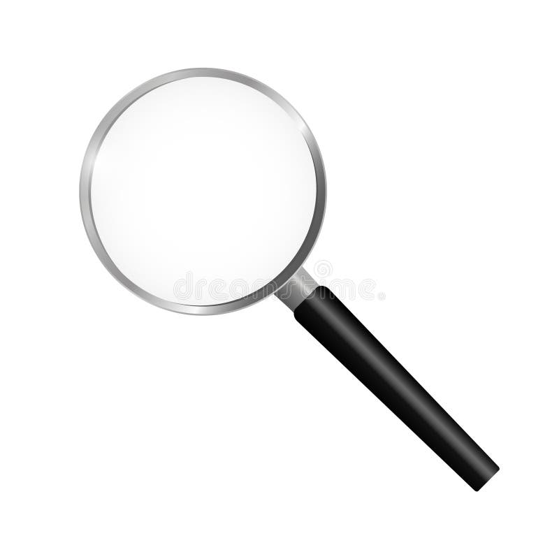 Magnifying Glass. Realistic Magnifier. Vector Illustration Stock ...