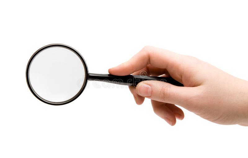 Magnifying Glass (searching) Stock Image - Image of detail, magnifying ...
