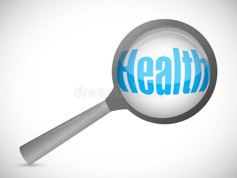 Healthy Word Scale Wellness Health Care Lose Weight Stock Illustration ...